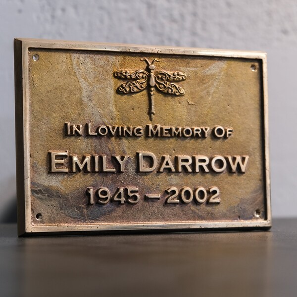 Memorial Plaque - Etsy