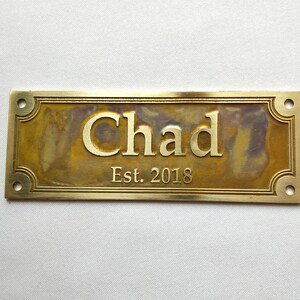 Established Date Plaque, Established Sign, Established NP - Etsy