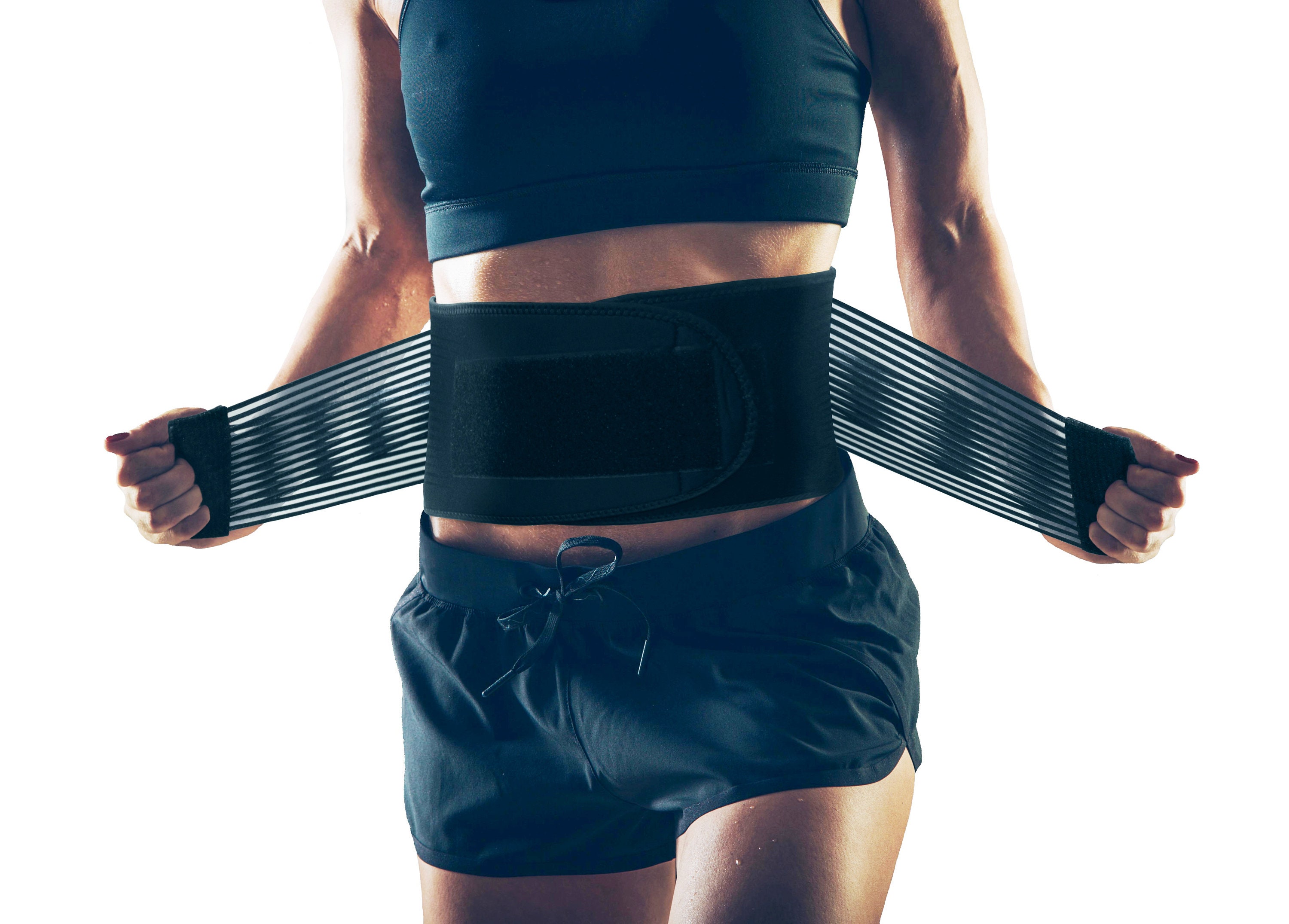 Allyflex Back Brace Lifting Belt Lumbar Support for Men and Women Work ...