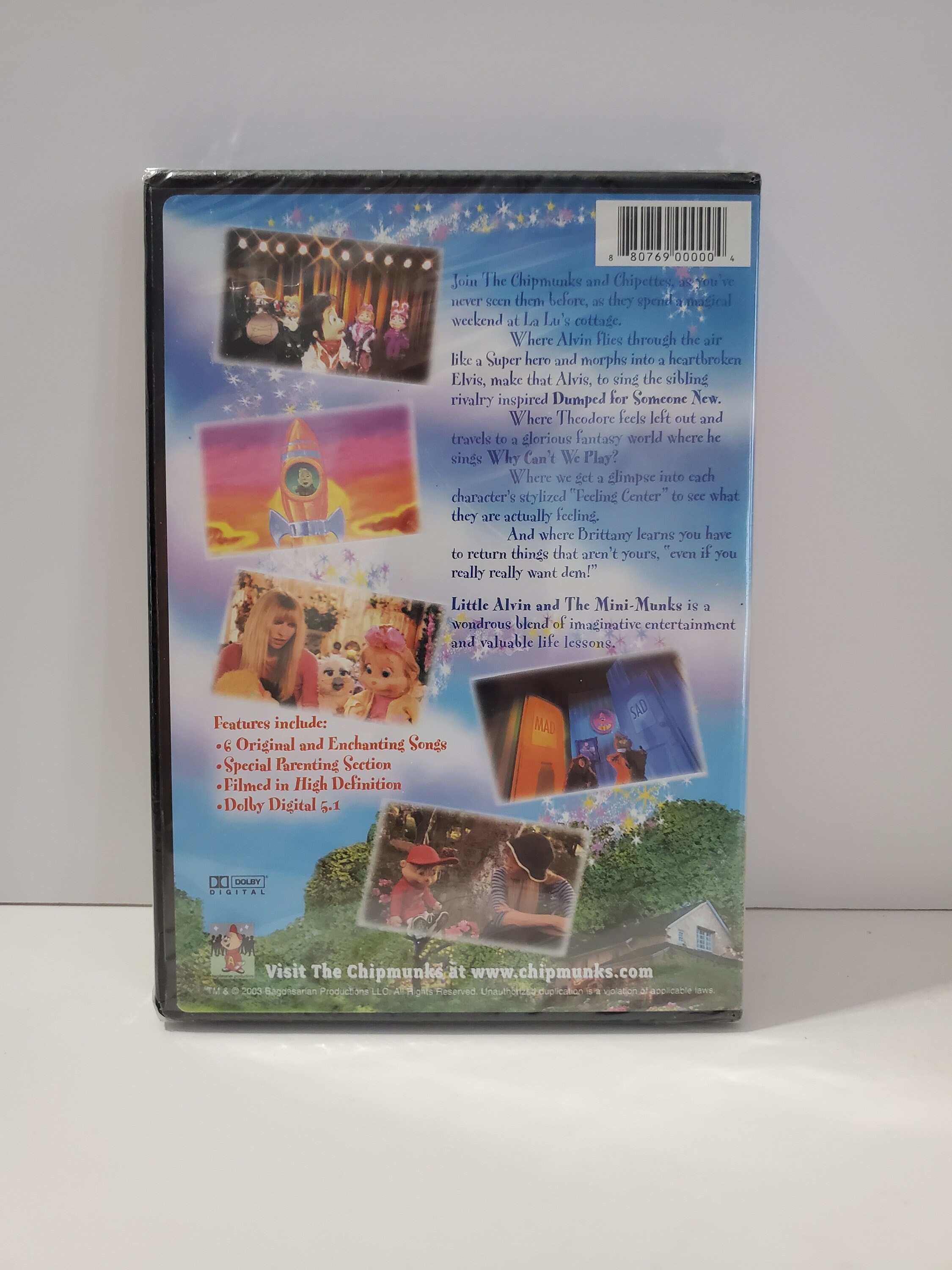 2003 Little Alvin and the Mini-munks DVD New Factory Sealed - Etsy