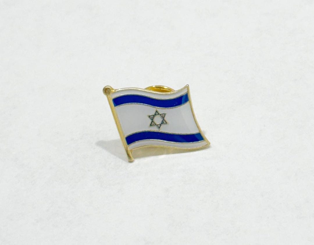 Israel Pin Flag Support Brooch Badge Gift - Etsy