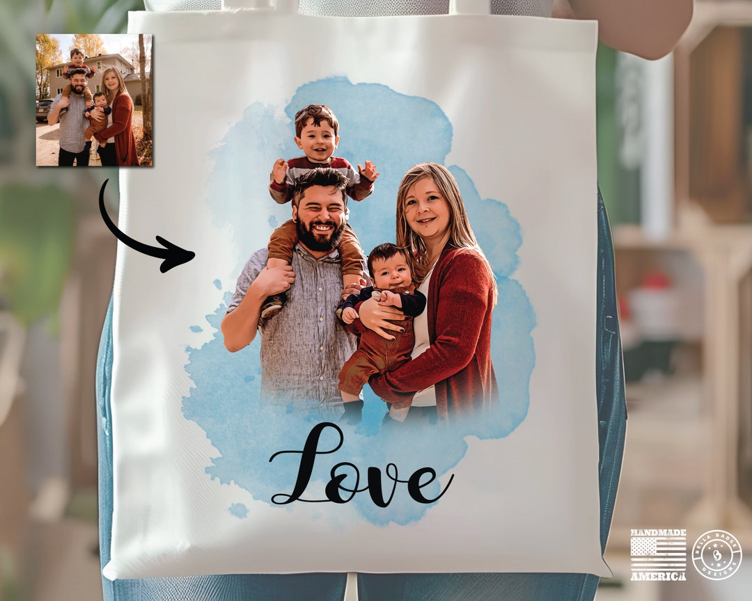Custom Family Tote Bag Custom Tote Bag Tote Bag for Women Tote Bag for ...