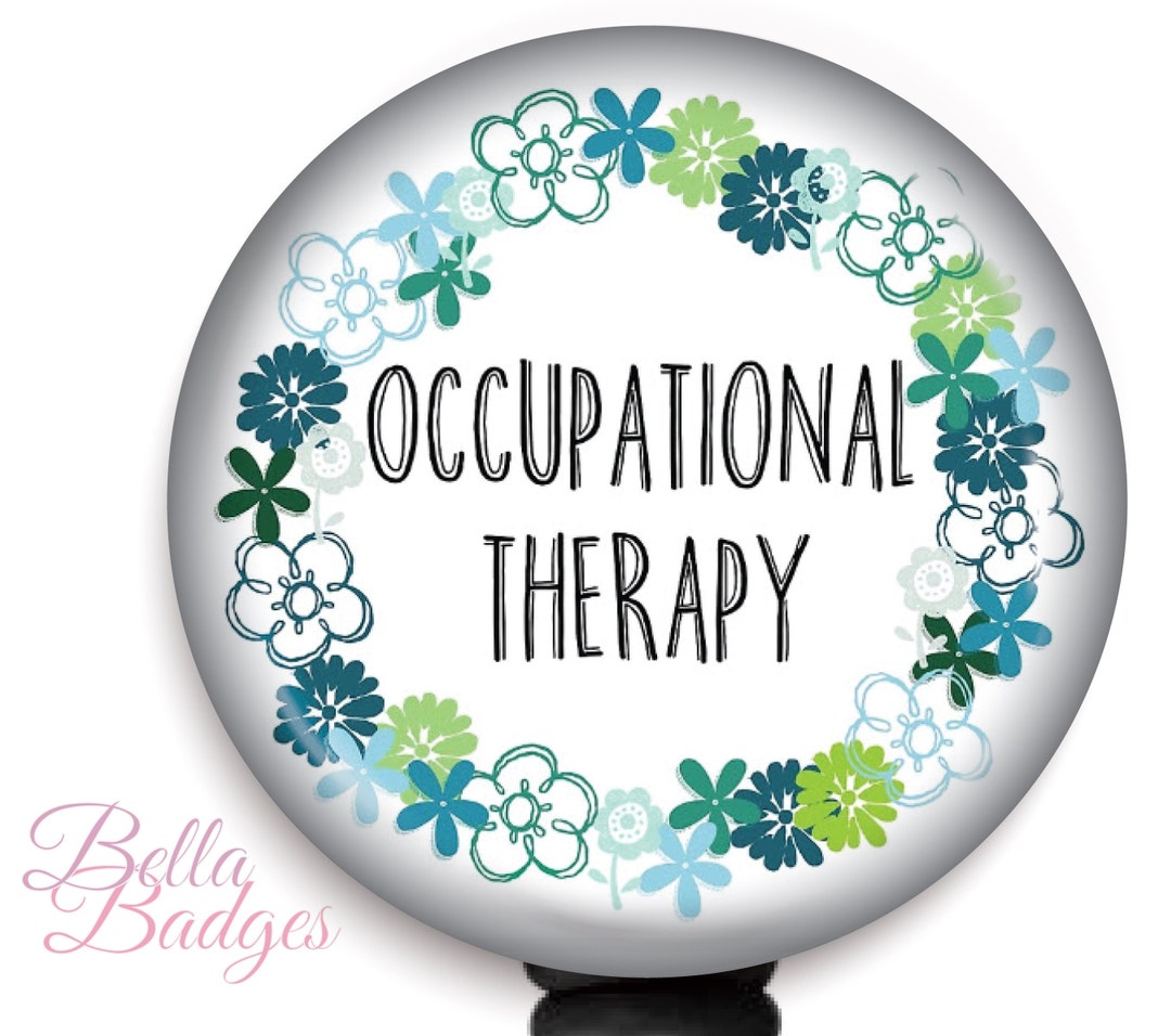 OT Badge Reel Occupational Therapy Badge Reel COTA ID - Etsy