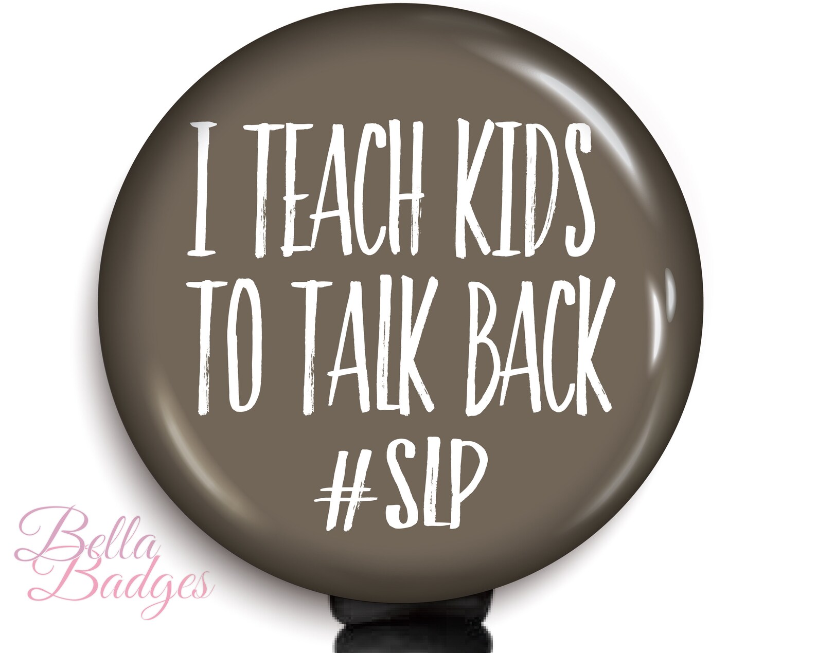 SLP Badge Reel Speech Language Pathologist Badge Reel - Etsy