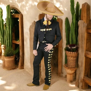 Handcrafted Traditional Gala Charro Suit Outfit Complete Set 72132 - Etsy