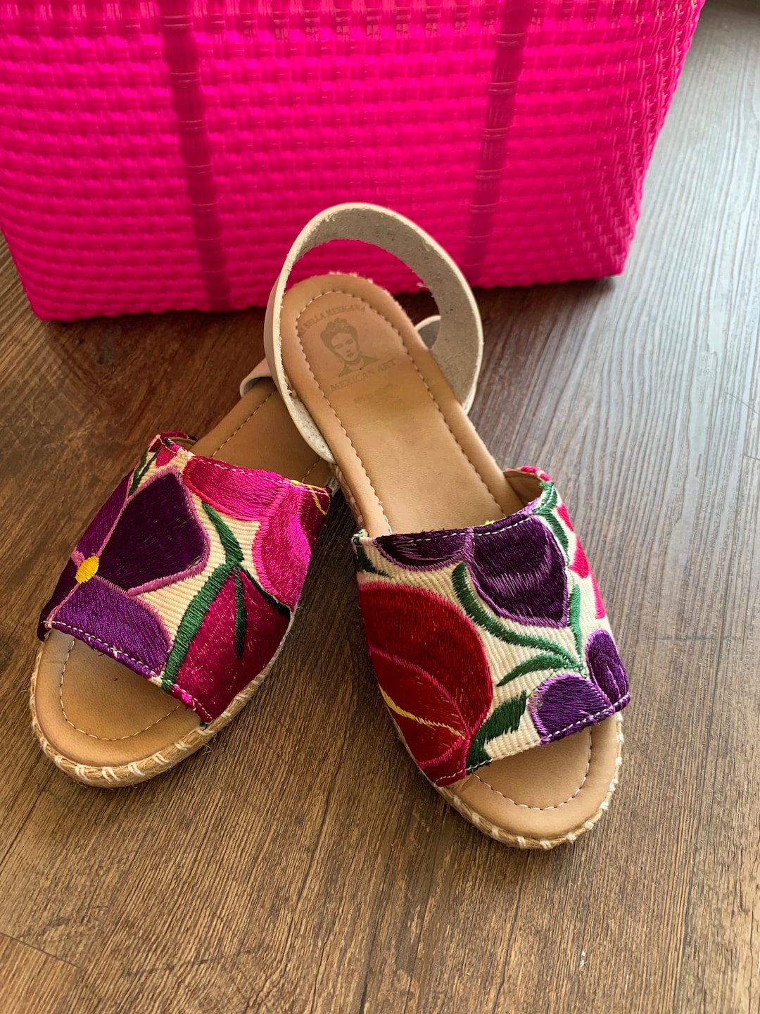 Huarache Sandals - Mexican Style - Colorful Leather - Handmade Open ...