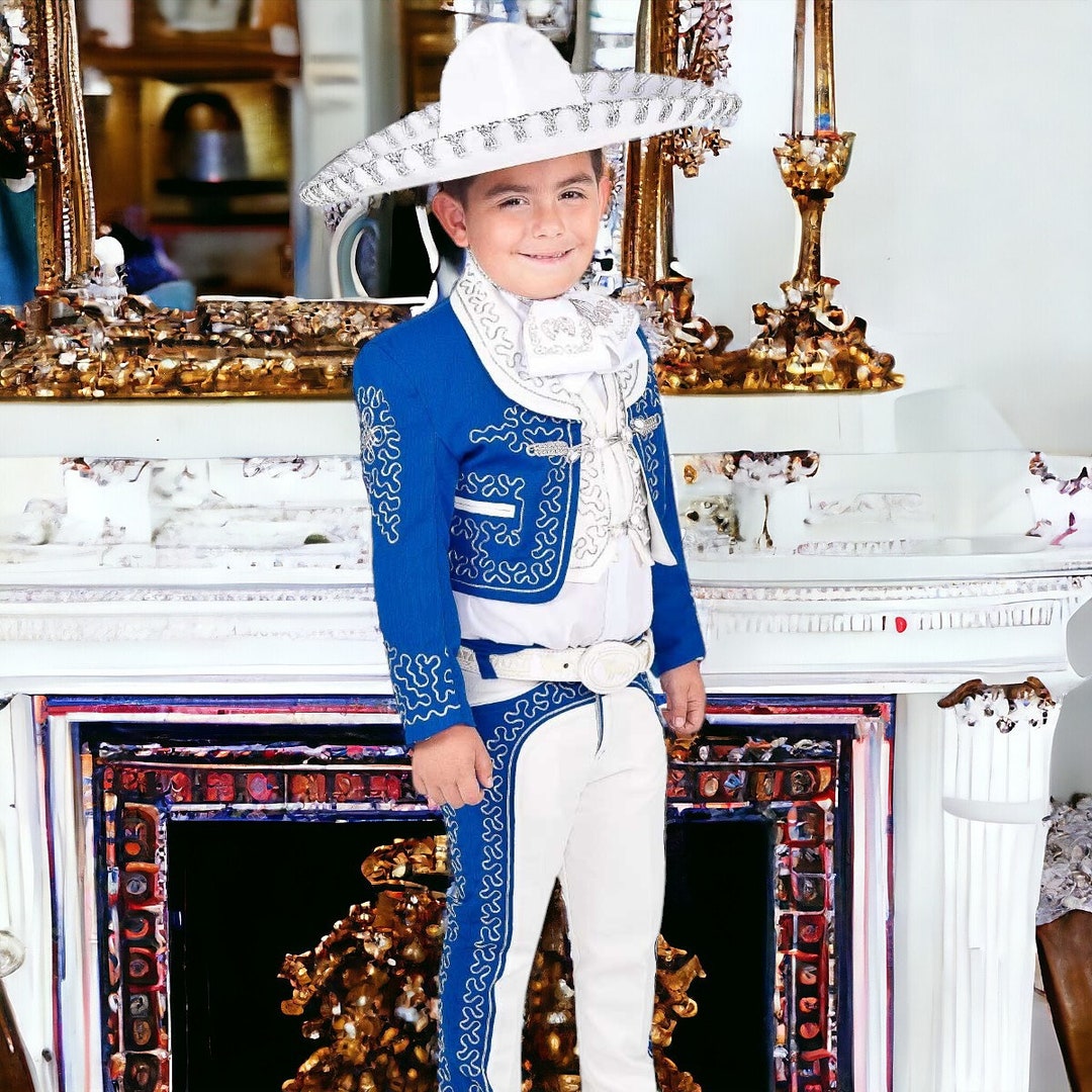 Authentic Handcrafted Kids Charro Outfit - Traditional Mexican Suit - Etsy