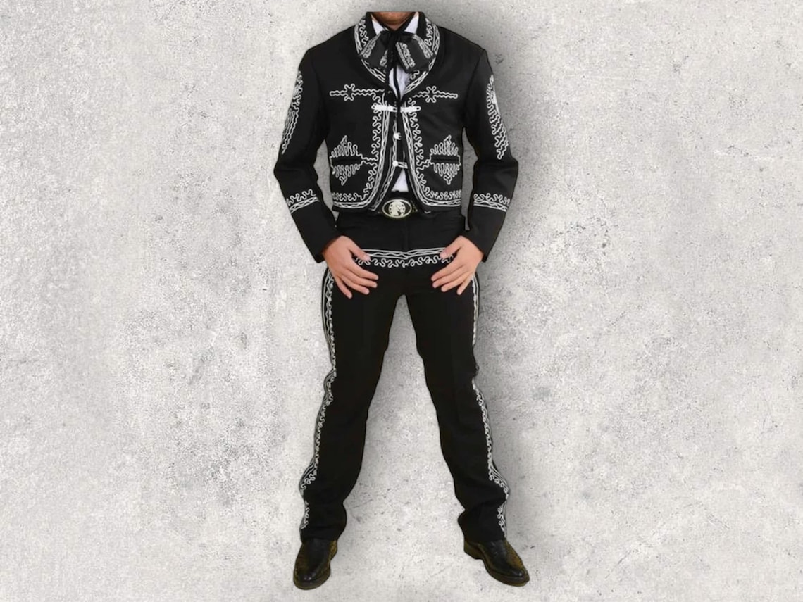 Handcrafted Traditional Charro Suit Outfit Complete Set 72127 - Etsy