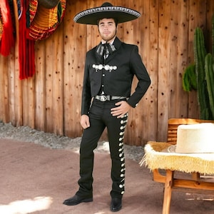 Handcrafted Traditional Gala Charro Suit Outfit Complete Set 72130 - Etsy