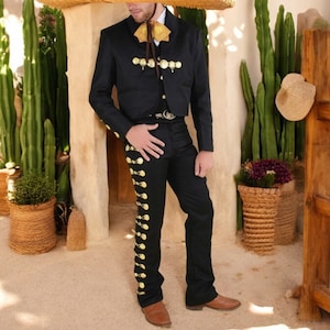 Handcrafted Traditional Gala Charro Suit Outfit Complete Set 72132 - Etsy
