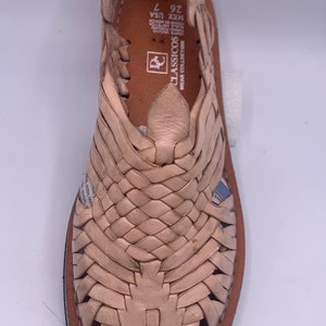 Huaraches for Men Pachuco Natural Leather Handmade - Etsy