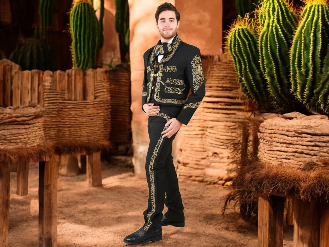 Handcrafted Traditional Charro Suit Outfit Complete Set 72141 - Etsy