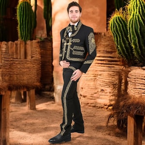 Handcrafted Traditional Charro Suit Outfit Complete Set 72141 - Etsy