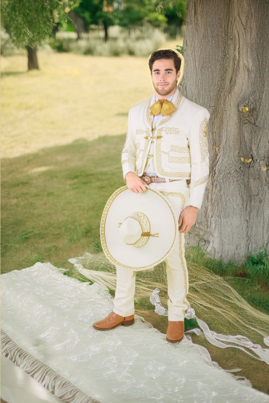 Handcrafted Traditional Gala Charro Suit Outfit Complete Set - Etsy