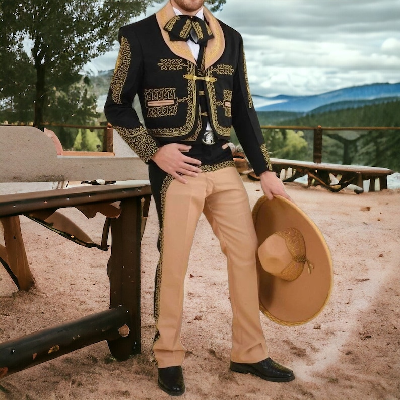 Handcrafted Traditional Gala Charro Suit Outfit Complete Set - Etsy