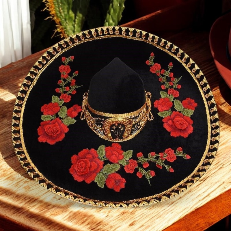 Authentic Mexican Sombrero - Etsy