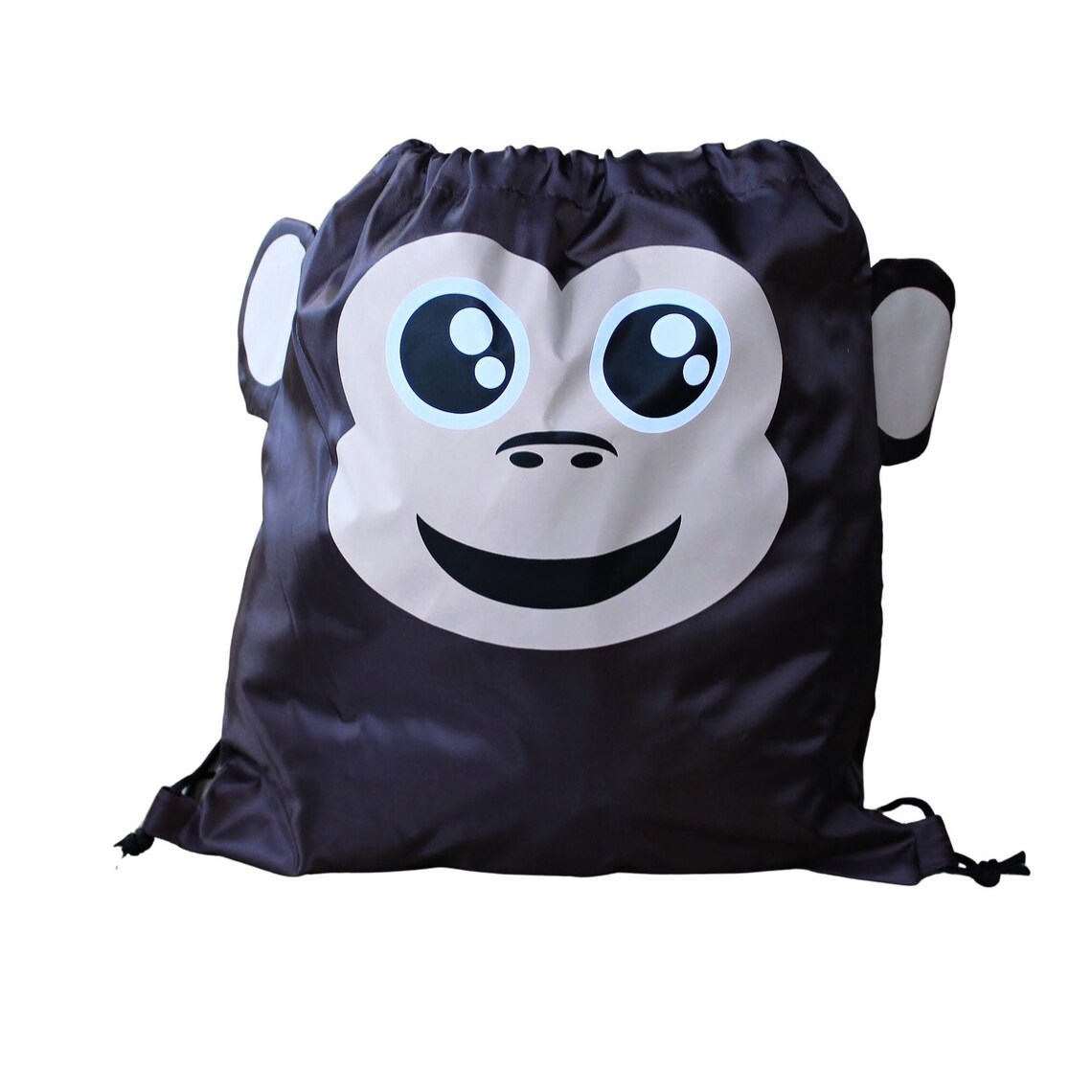 Monkey Drawstring Backpack Backpack Kids Kids Bag Custom - Etsy UK