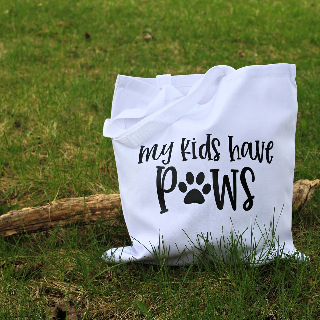 Fur Mom Fur Dad Tote Bag, Father's Day Gift, Dog Mom, Dog Dad, Cat Mom ...