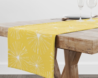 Yellow Table Runner - Etsy