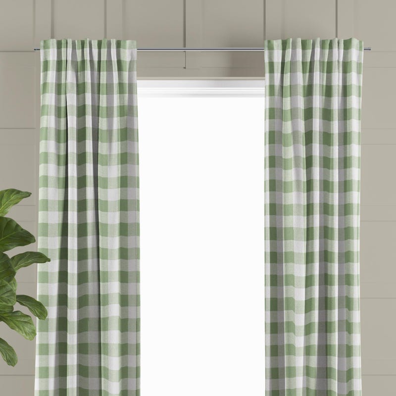 Buffalo Check Curtains - Etsy