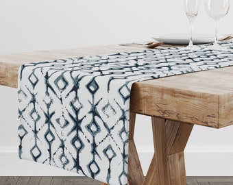 Indigo Table Runner | Etsy
