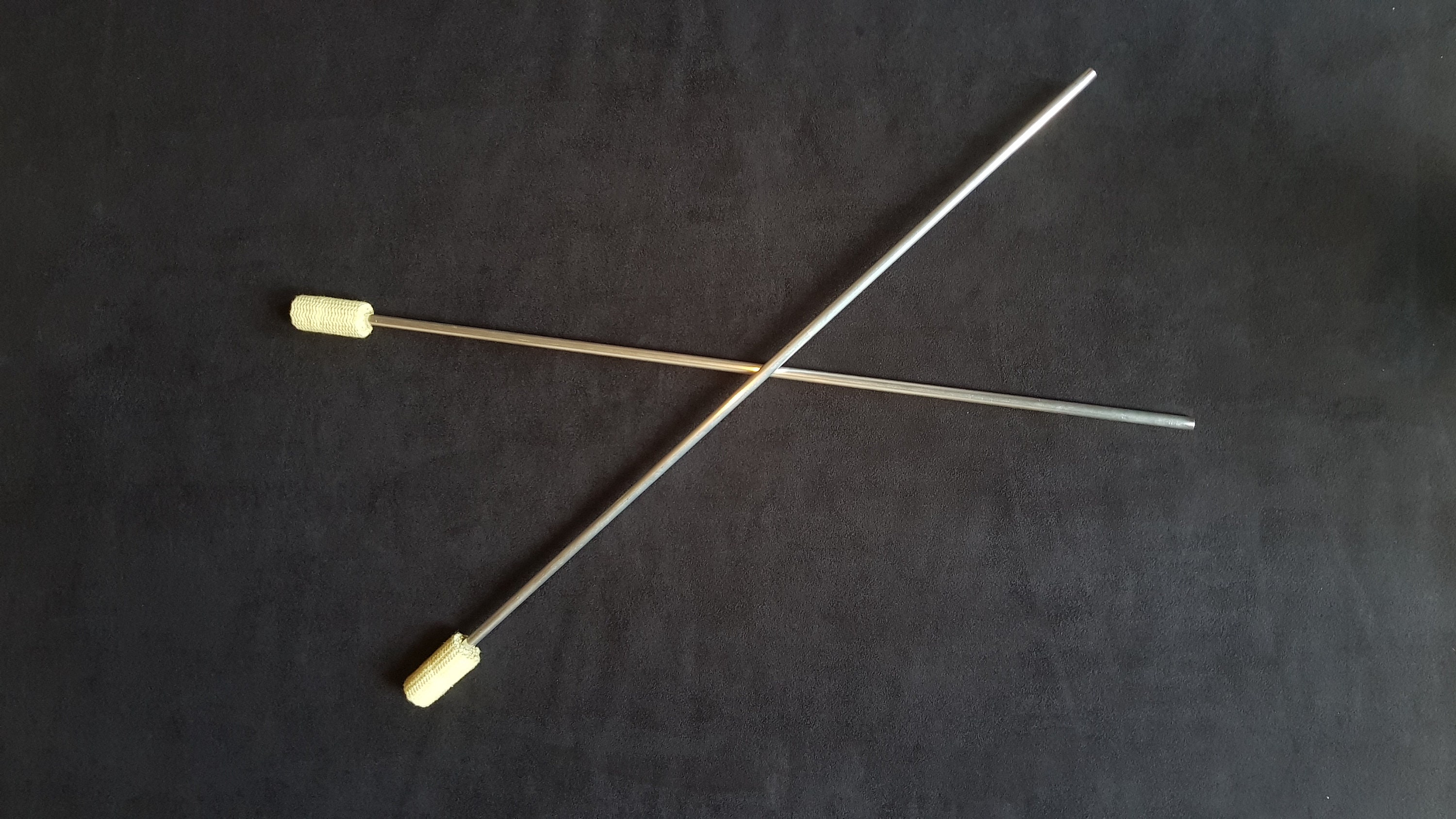 Pair of 2 Fire Eating Hollow Vapour Torches Handmade & - Etsy