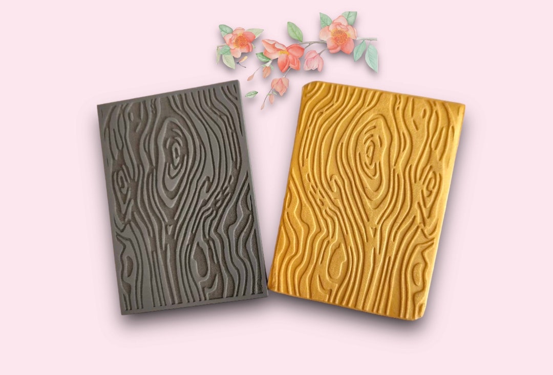 Polymer Clay Wood Grain Texture Mat, Clay Tree Texture Sheet, Raised ...