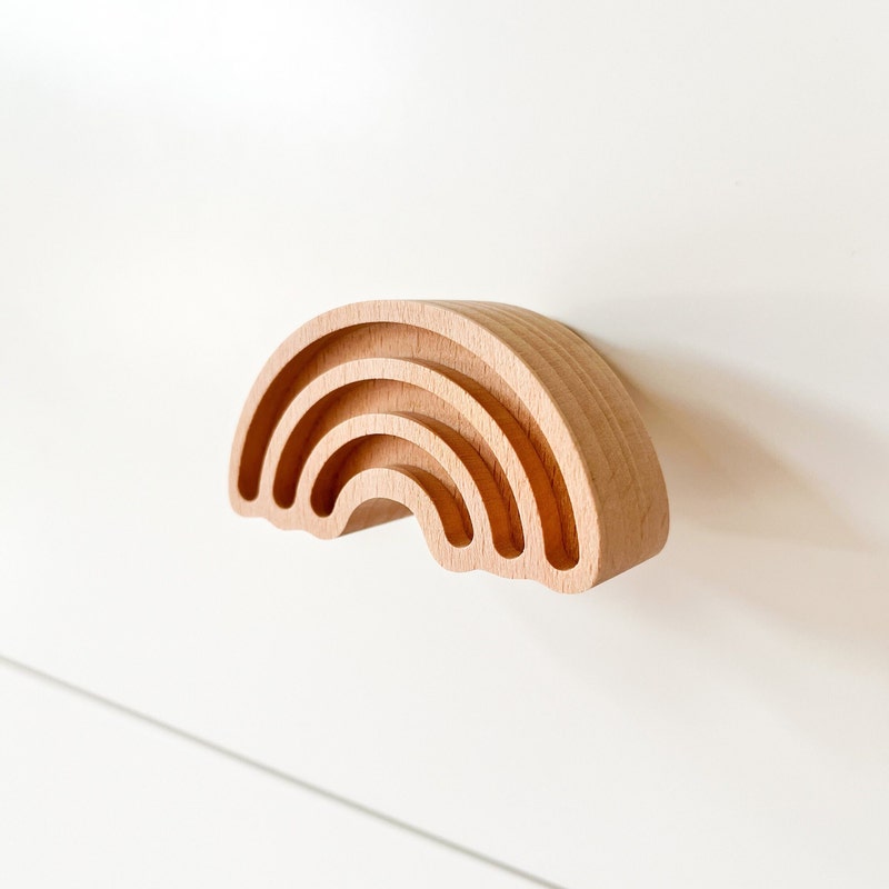 Rainbow Drawer Knob - Etsy