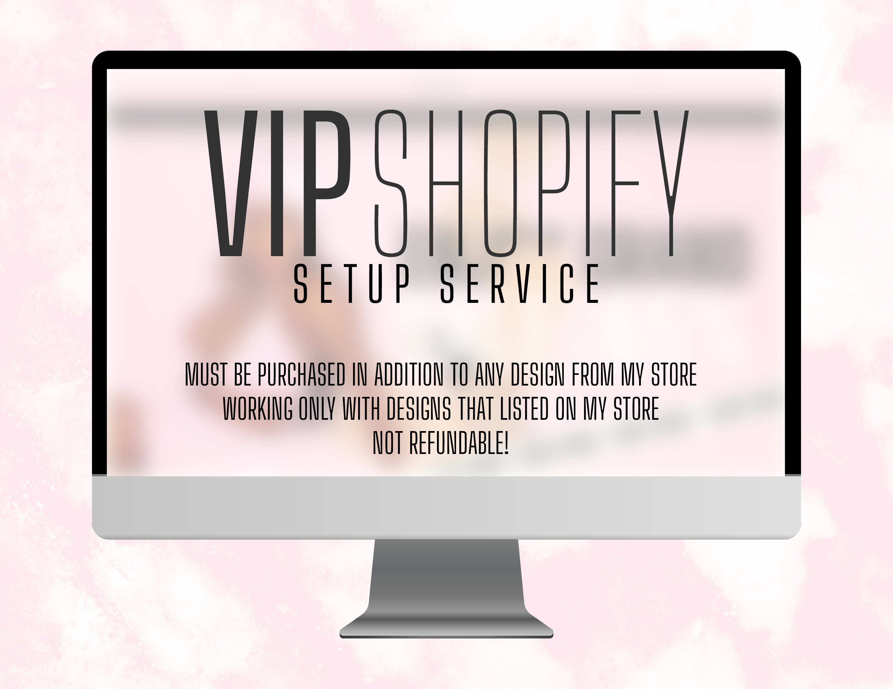 VIP Design Installation Service Shopify - Etsy