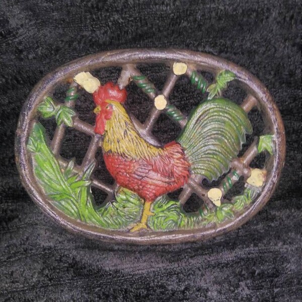 Rooster Trivet - Etsy