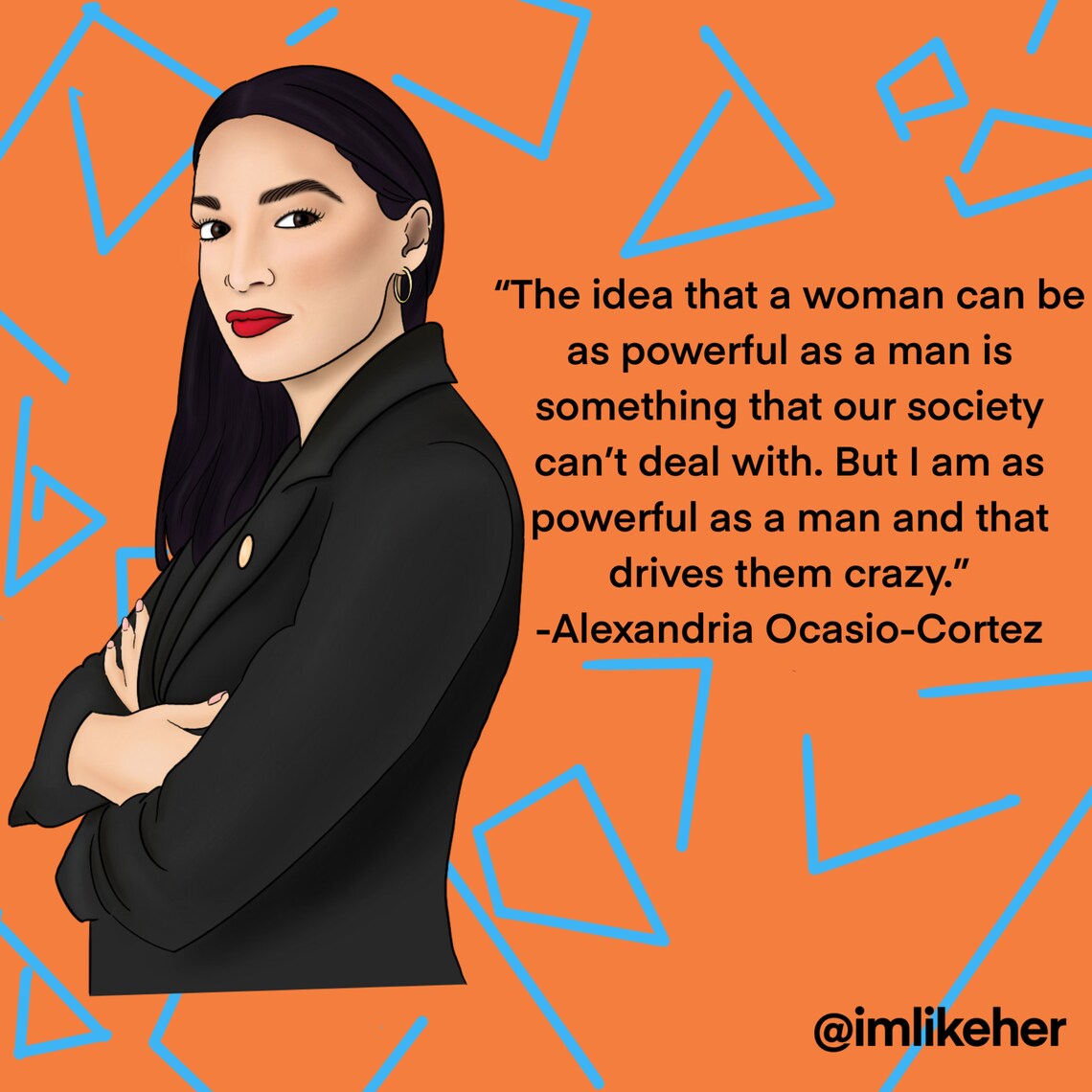 AOC Sticker and Coloring Page | Etsy