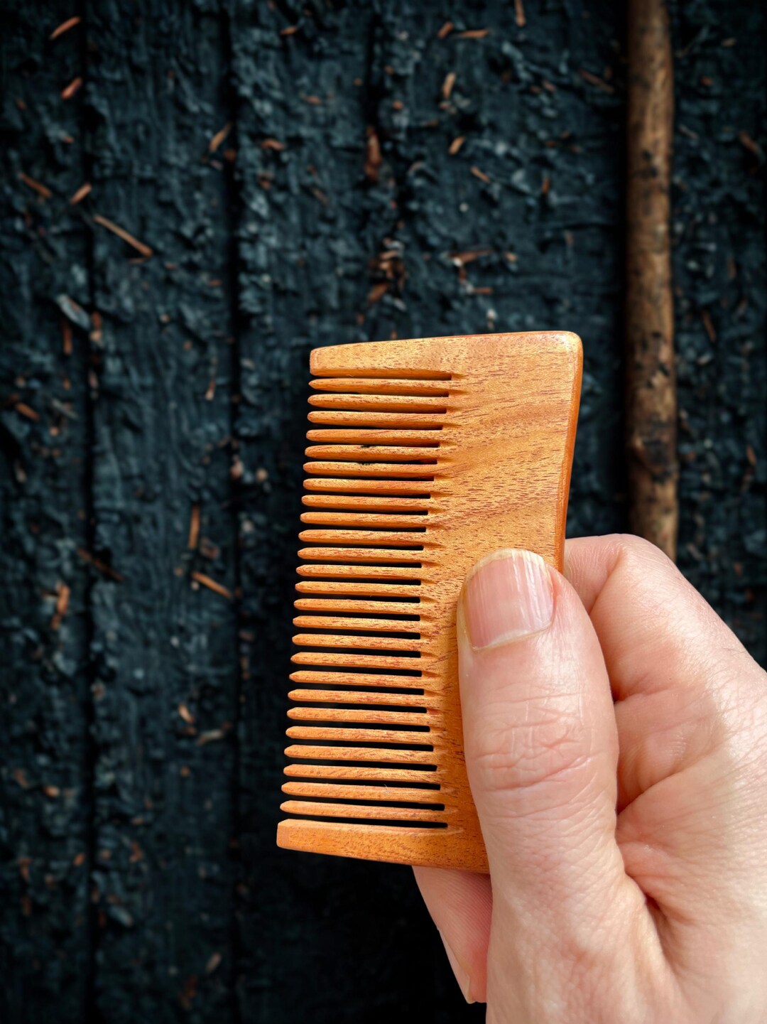 Wooden Comb/hair Comb/ Grip Comb - Etsy