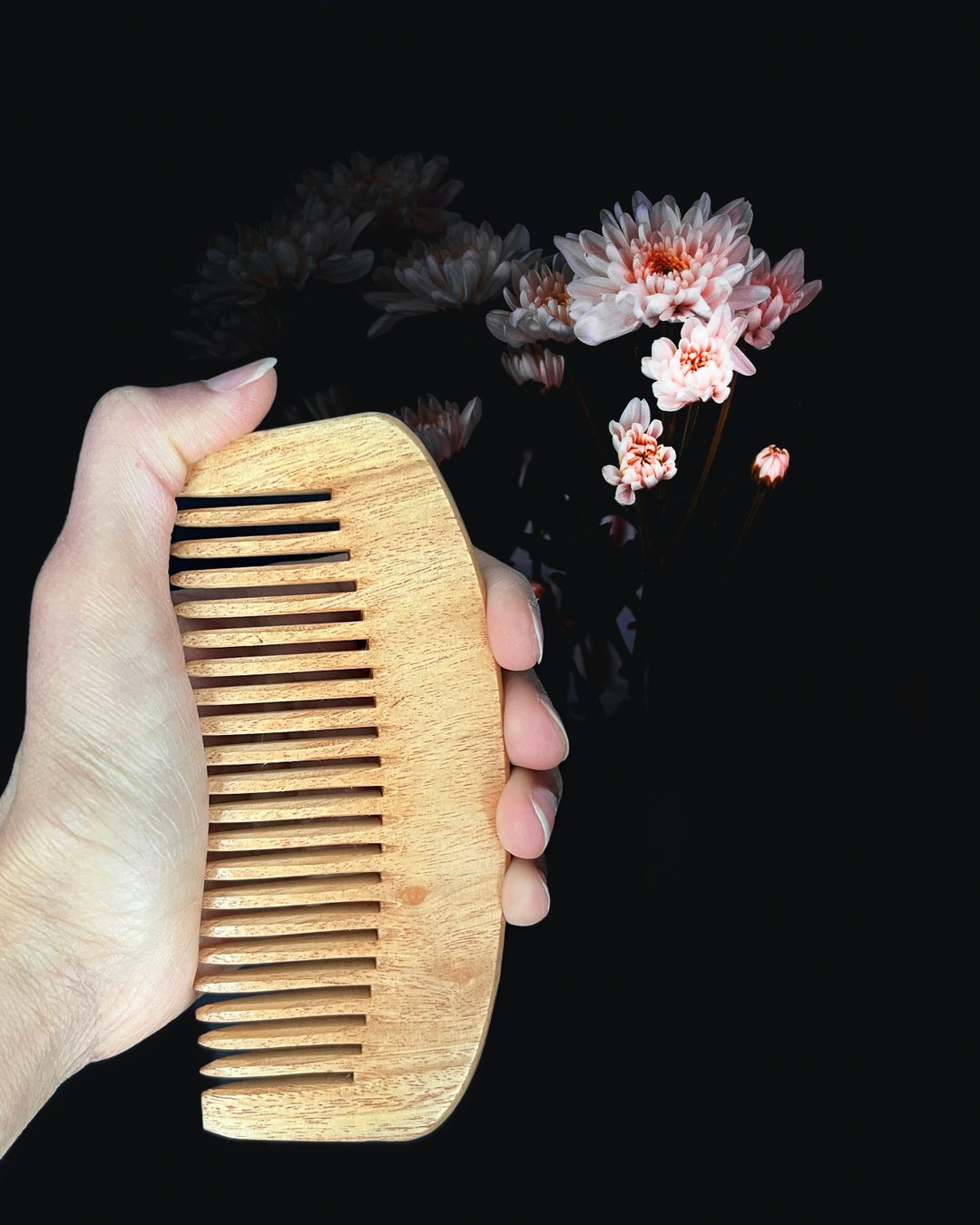 Wooden Comb Small/hair Comb/neem Wood/grip Comb/ Massage Comb - Etsy