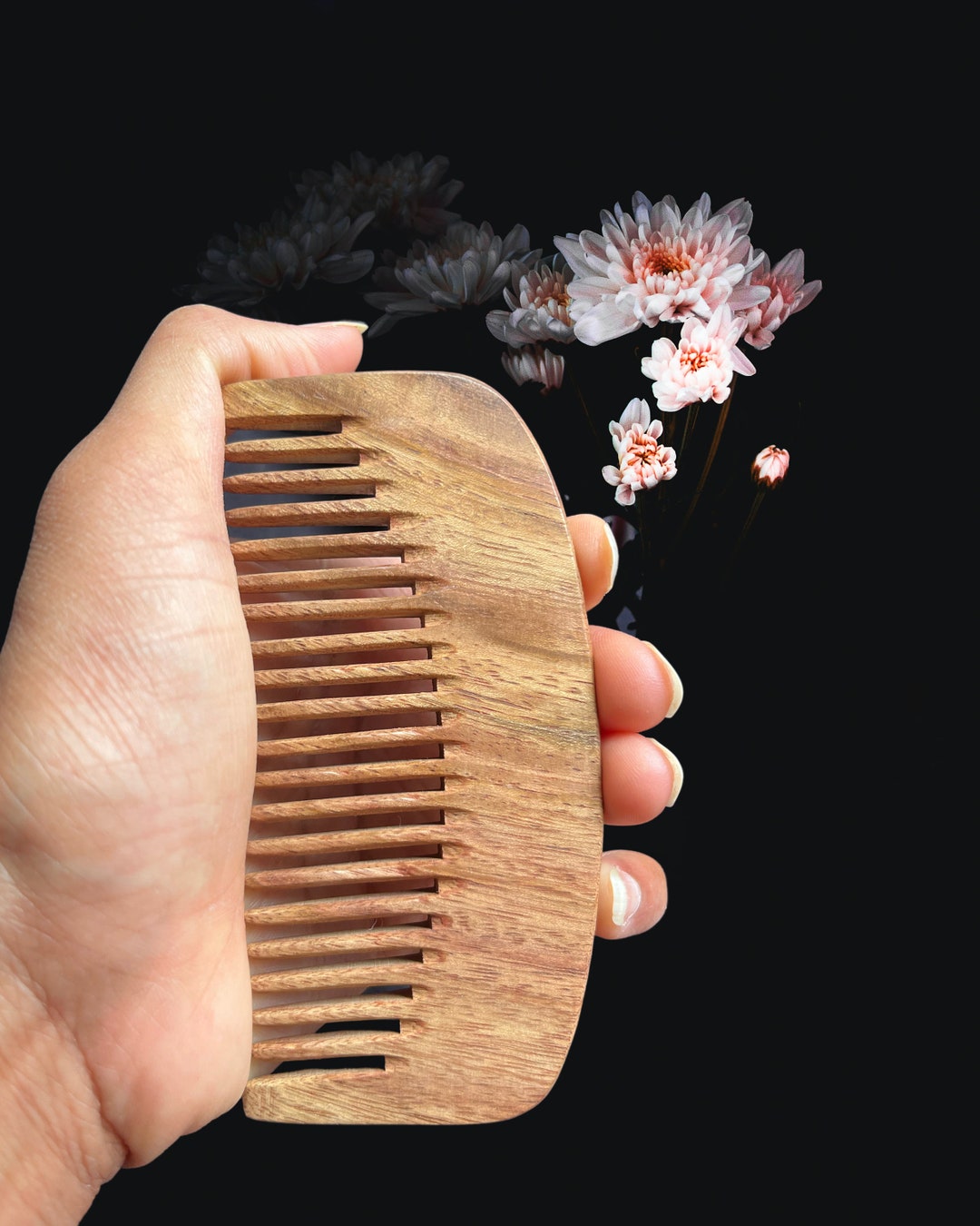 Wooden Comb Small/hair Comb/neem Wood/grip Comb/ Massage Comb - Etsy