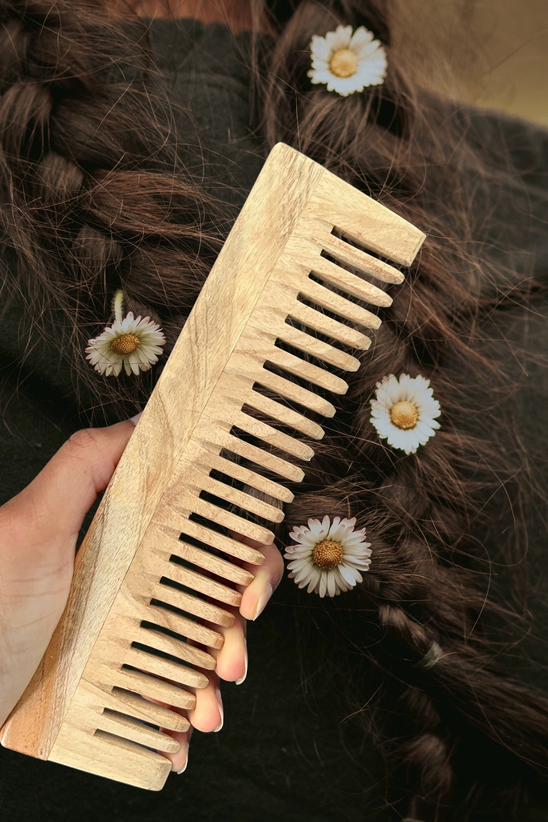 Wide Tooth Comb/ Custom Engraved/bridesmaid Comb/bride Comb/comb for ...