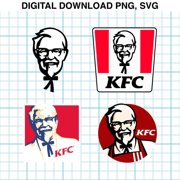 Kfc Svg Logo - Etsy