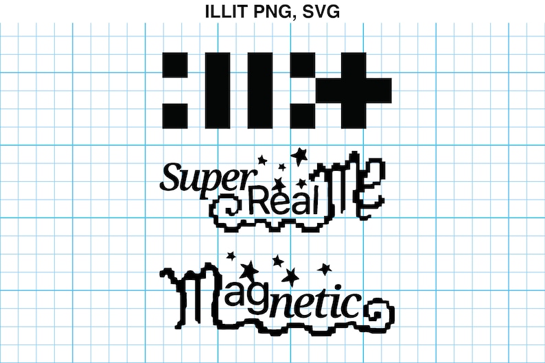 ILLIT Logo Svg Png Digital Download - Etsy