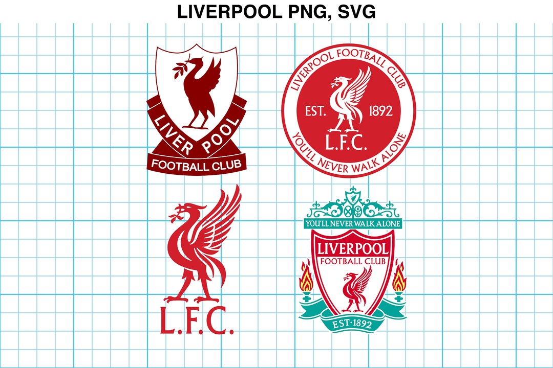 Logotipo de Liverpool I Archivos .SVG .PNG I Producto digital - Etsy España
