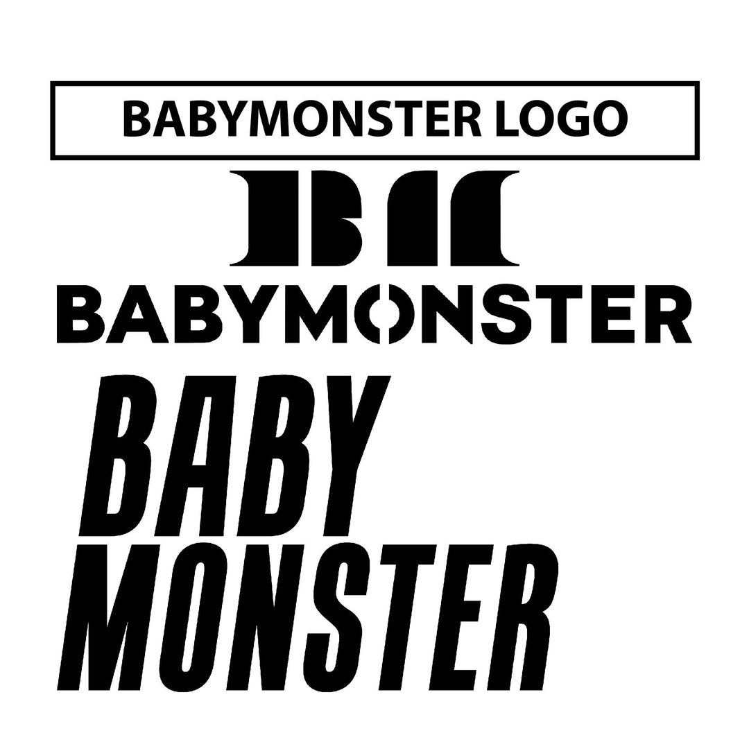 Babymonster Logo Icon I .PNG I .SVG I Digital Product. - Etsy