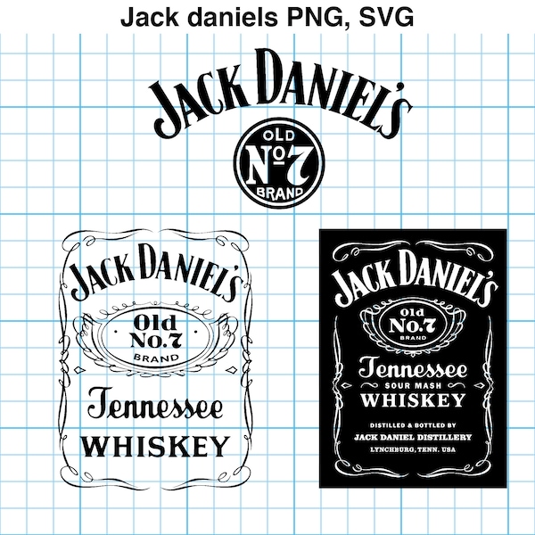 Svg Jack Daniels - Etsy