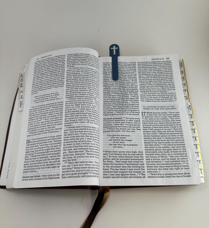 3d-printed Cross Bookmark | Elegant Christian Gift - Etsy