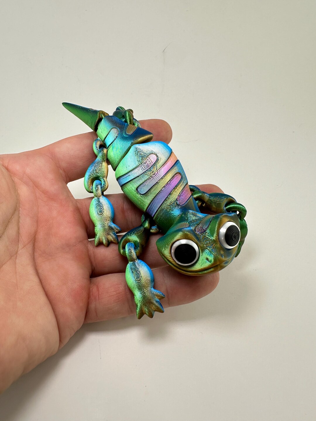 3d-printed Articulated Magnetic Lizard | Fun, Poseable, and ...