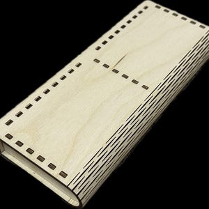 Double Deck Card Case/box Laser Cut File .dxf .svg .ai .lbrn - Etsy
