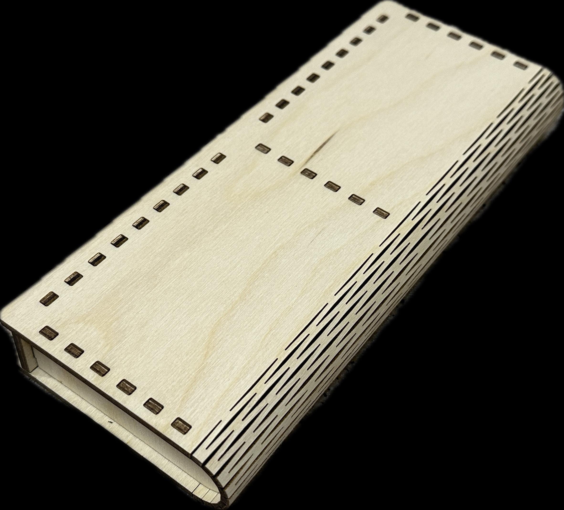 Double Deck Card Case/box Laser Cut File .dxf .svg .ai .lbrn - Etsy