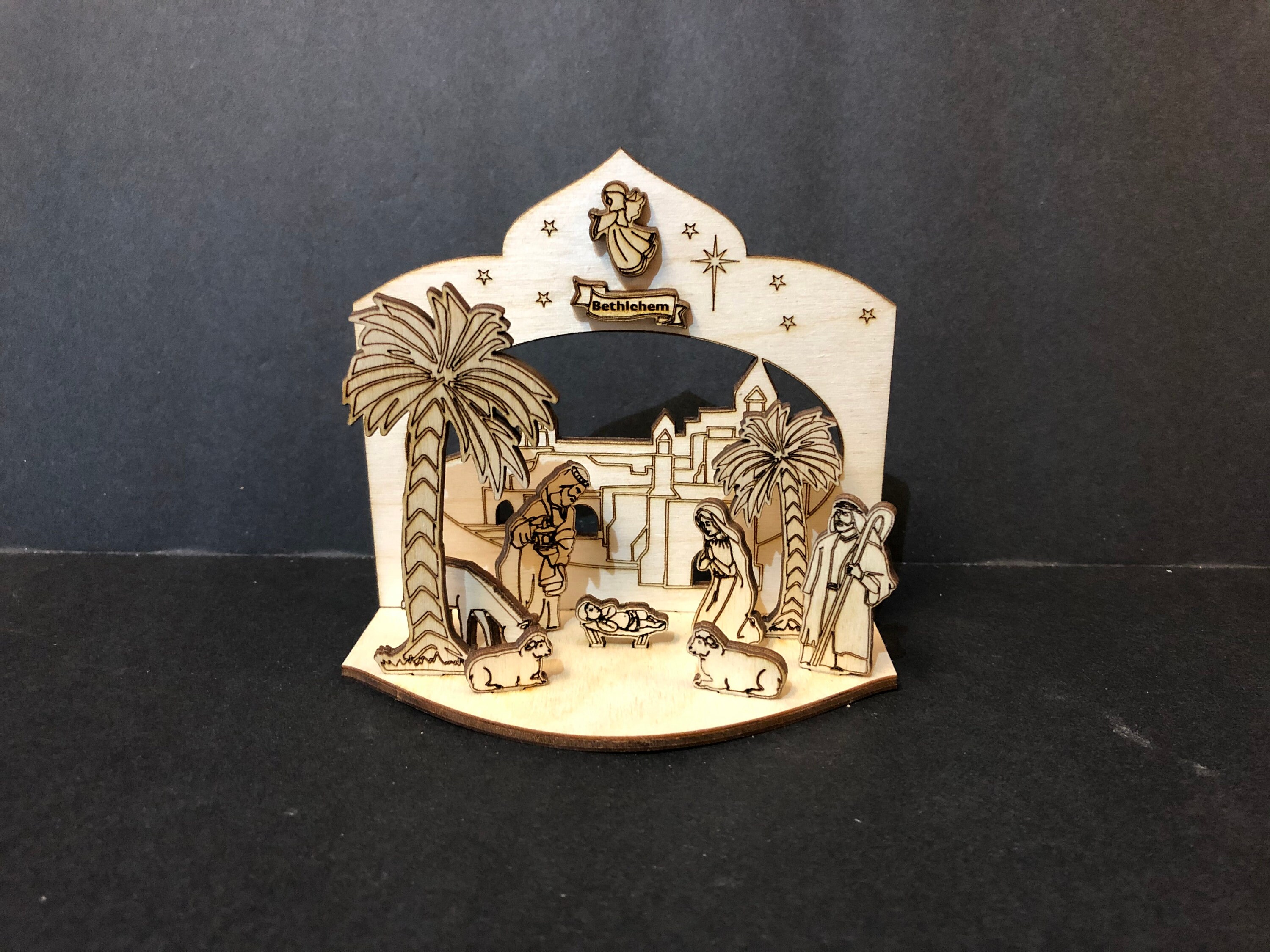 Nativity Laser Cut File .dxf .ai .svg - Etsy UK
