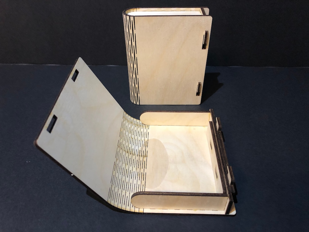 Card Case/box Laser Cut File .dxf .svg .ai .lbrn - Etsy