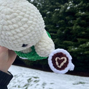 Crochet Barista Coffee Plush - Etsy