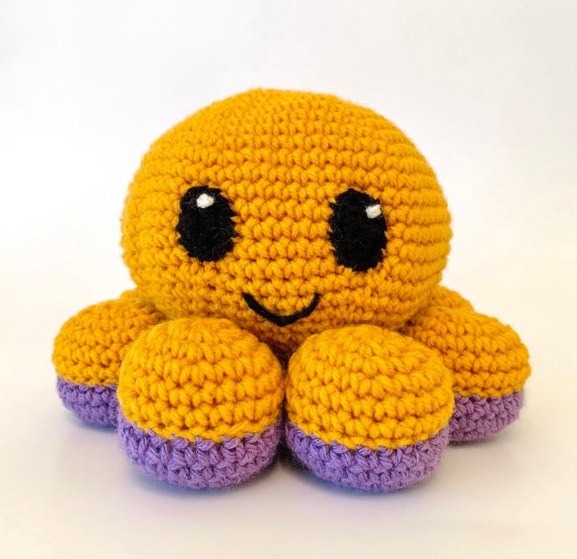 Reversible Octopus PATTERN - Etsy