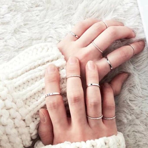 Simple Silver Ring - Etsy