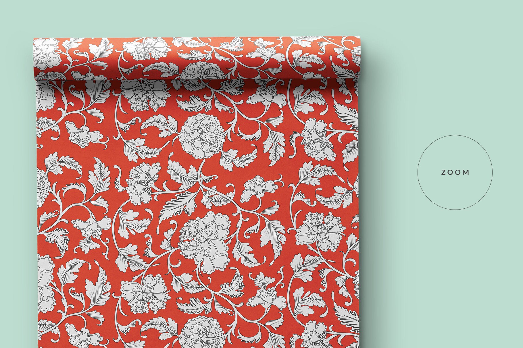 Top View Wrapping Paper Roll Mockup - Etsy